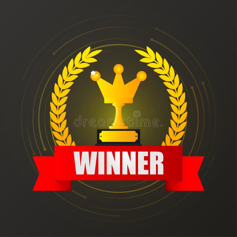 Gold Champion and Winner Awards - 1st, 2nd and 3rd Place Awards Set ...