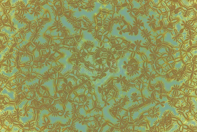 Shiny Metallic Ld Pattern on the T Blue Glass Surface Stock ...