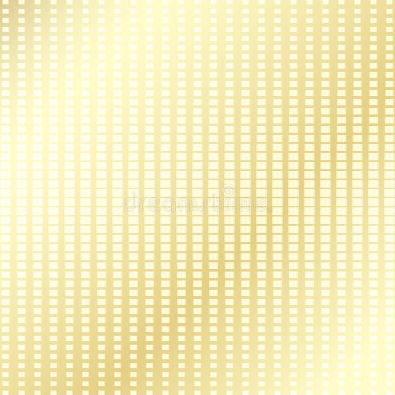 Gold 3d Checkered Ornamental Greek Vector Seamless Pattern. Ornate ...