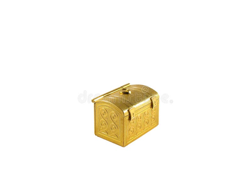 Gold chest stock photo. Image of antique, case, coins - 12204576