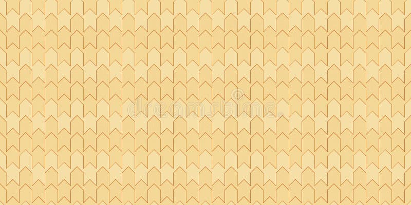 Gold Chevron Backdrop. Seamless Golden Pattern Stock Illustration ...