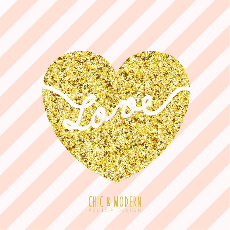 Gold Chic Background Vector Design Element Stock Illustration ...