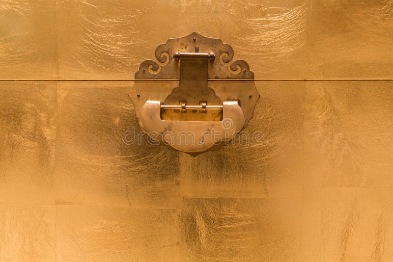 Chinese Lock stock image. Image of golden, design, decoration - 24484807