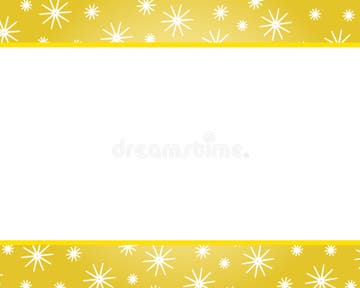 Gold Christmas Borders stock illustration. Illustration of backgrounds ...