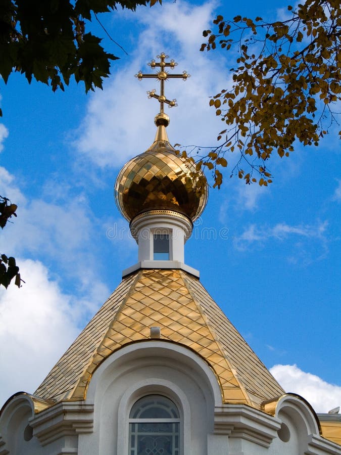 Gold Church Dome stock photo. Image of gold, line, church - 2051568