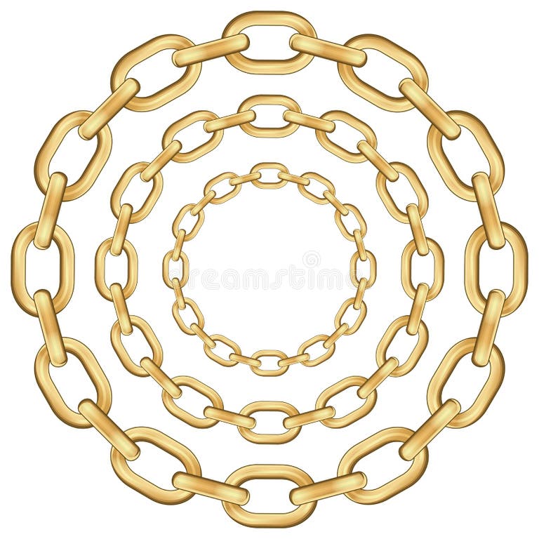 Circle Chain Lock Stock Illustrations – 1,423 Circle Chain Lock Stock ...
