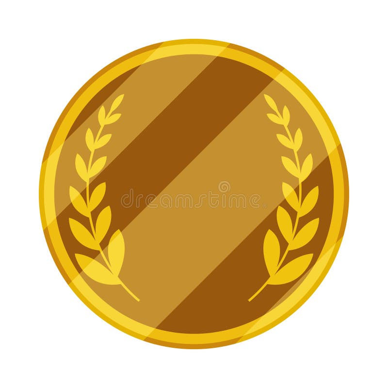 Gold circle label stock vector. Illustration of round - 253745326