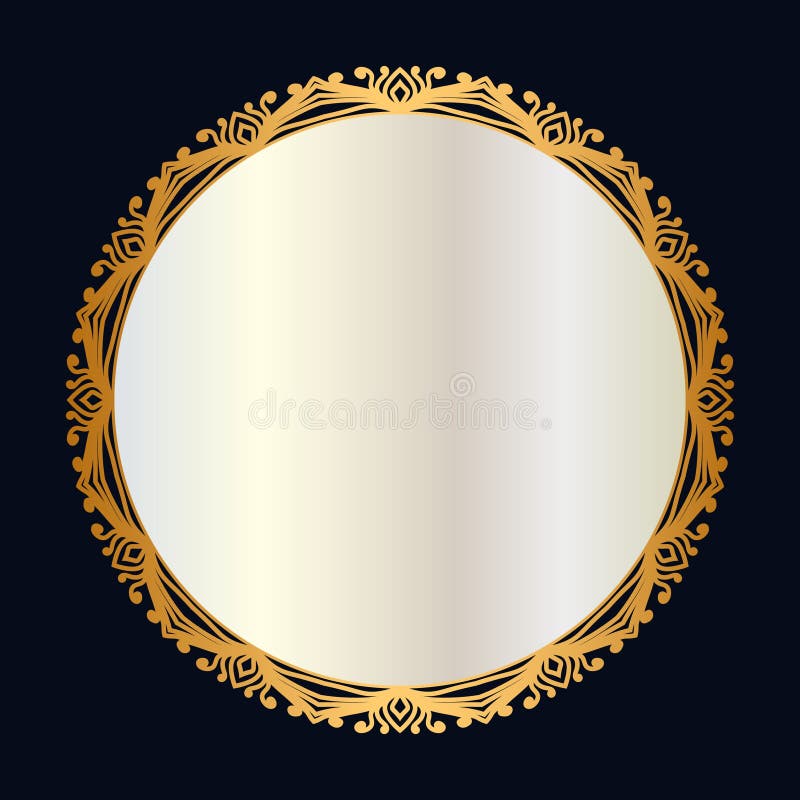 Circle Border Ornaments Stock Illustrations – 13,614 Circle Border ...