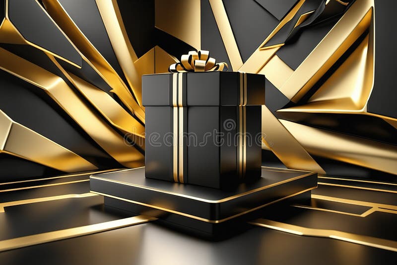 Gold Circle Pedestal in Eleglance Luxuary for Product Presentation Ai ...