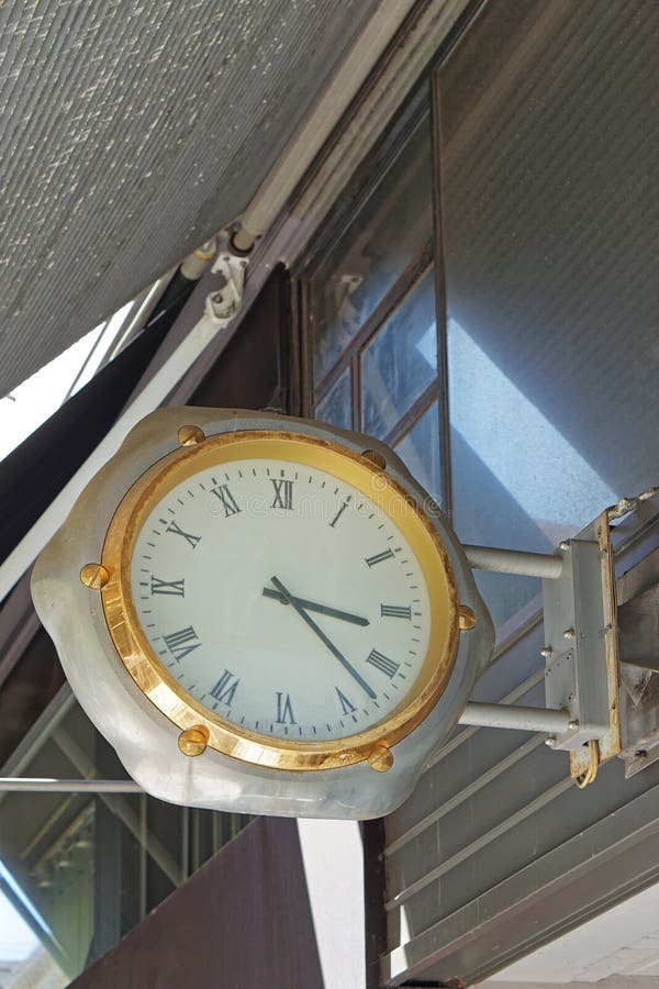 Gold clock stock image. Image of gold, marble, clock - 198883461