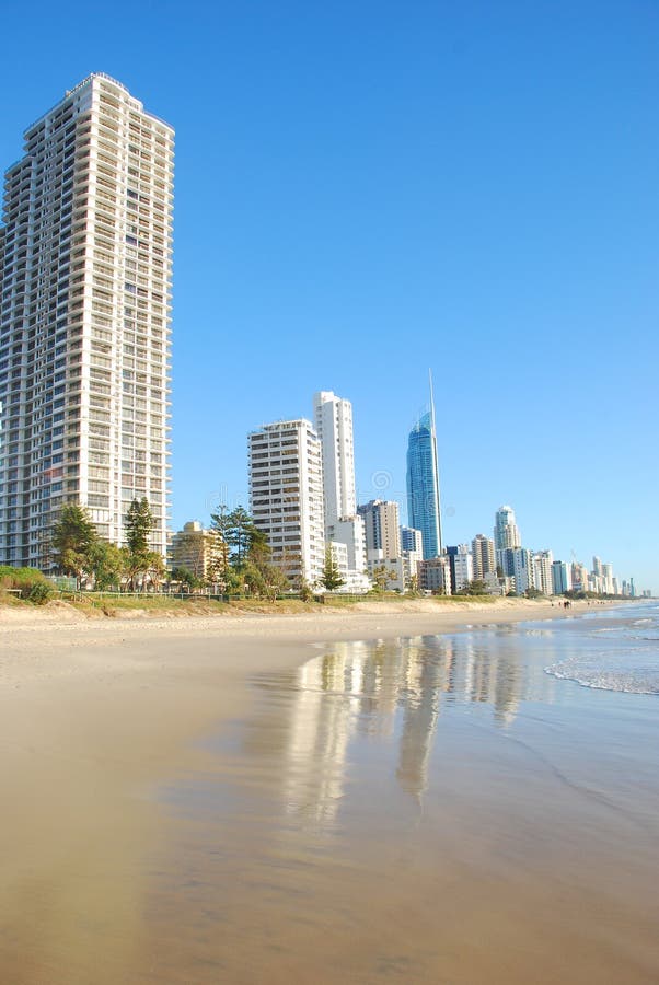Gold Coast city, Australia stock photo. Image of water - 11019080