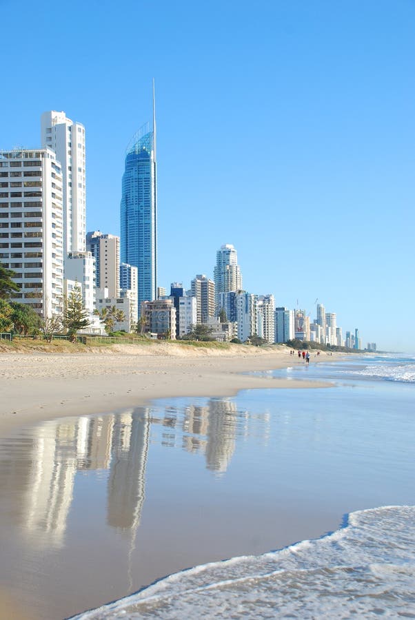 Gold Coast city, Australia stock photo. Image of water - 11019080
