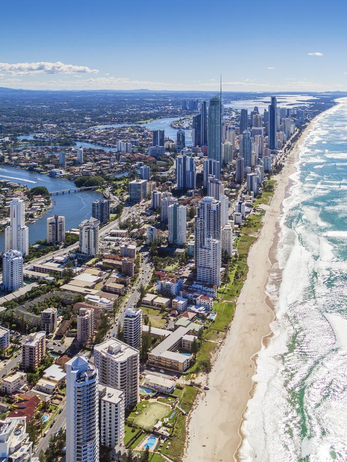 Gold Coast, Queensland, Australia Stock Image - Image of rise ...