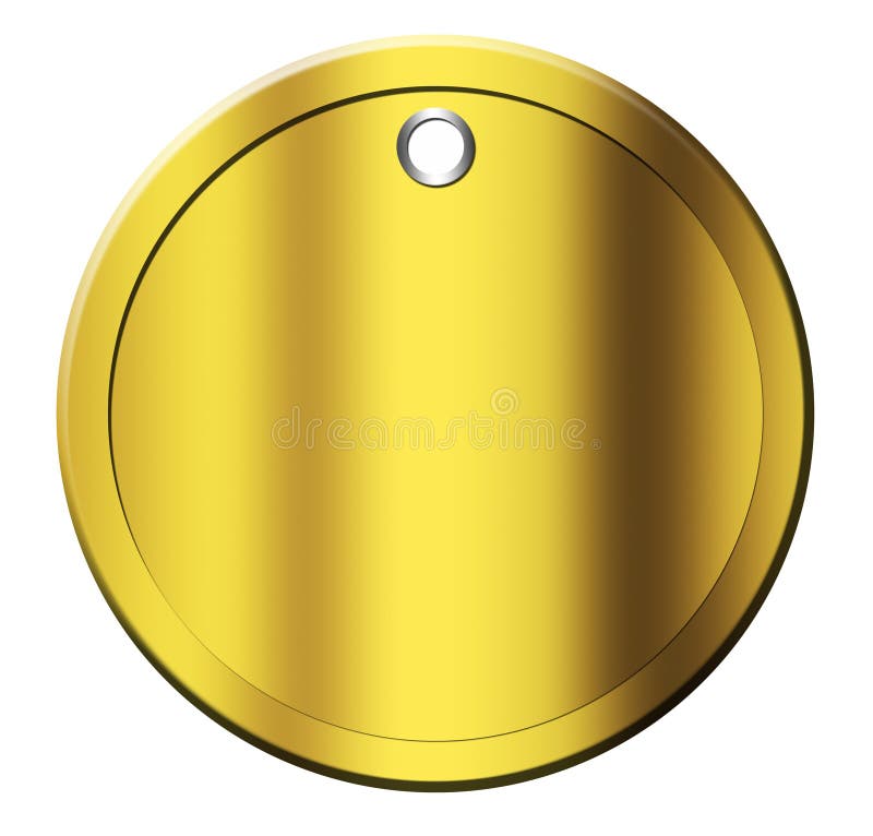Golden shield stock illustration. Illustration of icon - 18369189