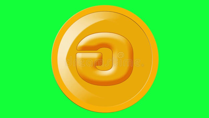 Gold Coin Dinar Falling Greenscreen Animation Stock Footage - Video of ...