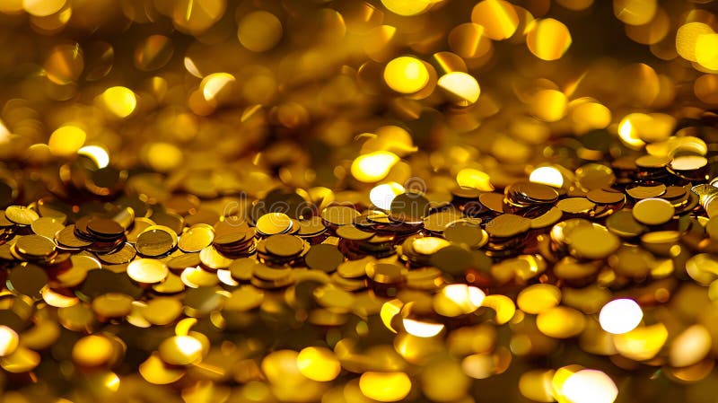 Gold Coins Background Hd Wallpaper Stock Photo - Image of coin ...