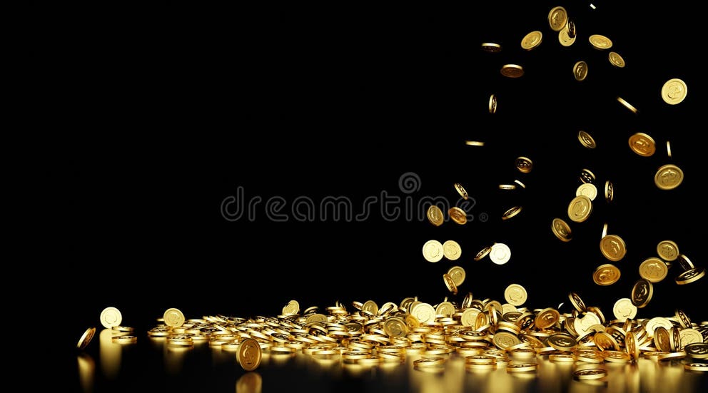 Gold Coin Drop Stock Illustrations – 2,360 Gold Coin Drop Stock ...