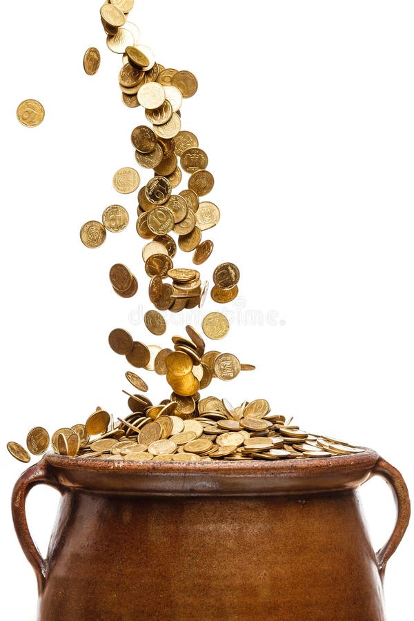 Falling Gold Coins