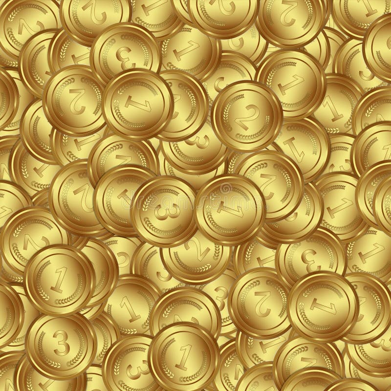 Gold Coins Stock Image Image Of Certificate Bronze 48445565