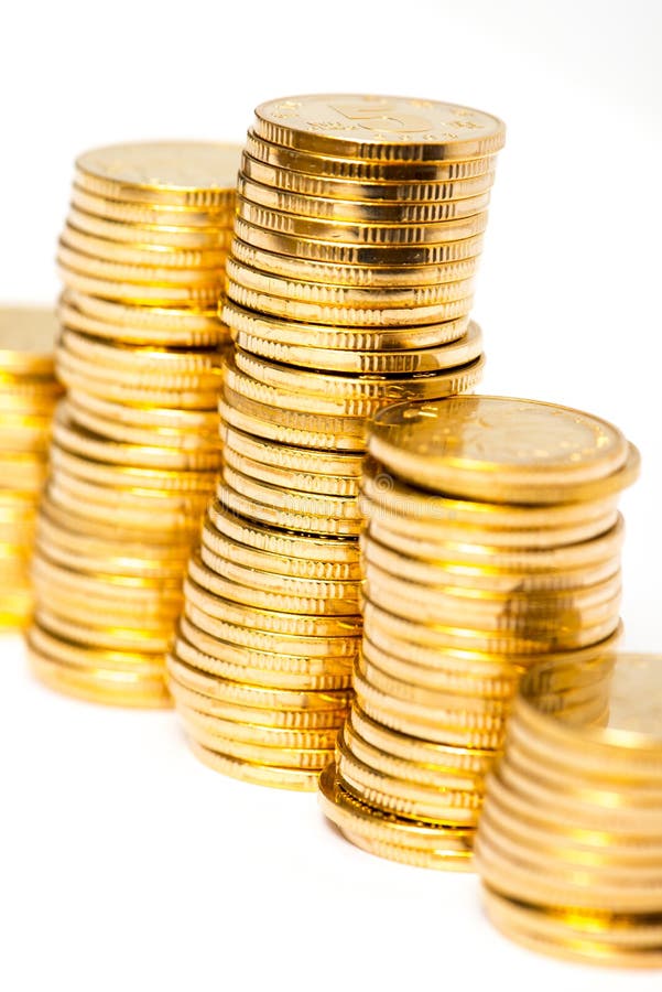 Gold coins stock image. Image of casino, precious, cash - 36191051
