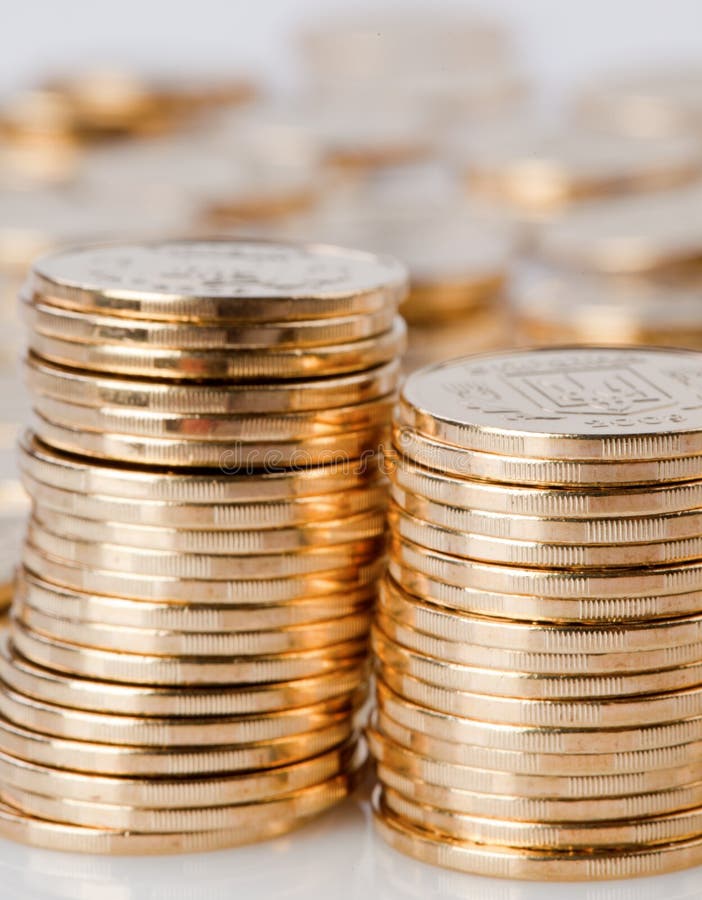 Gold coins stock photo. Image of finance, bank, closeup - 33579740