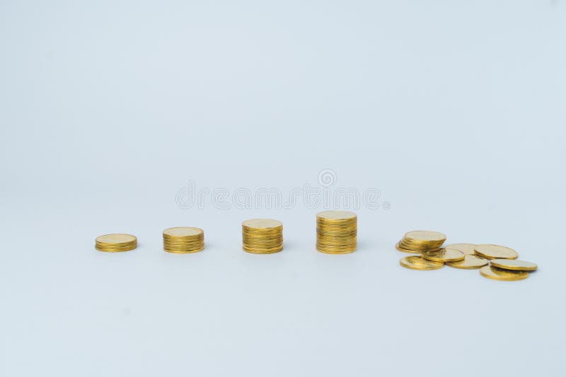 Gold Coins Stack Isolated on White Background Stock Photo - Image of ... Gold Coins Stack Isolated on White Background Stock Photo - Image of ...