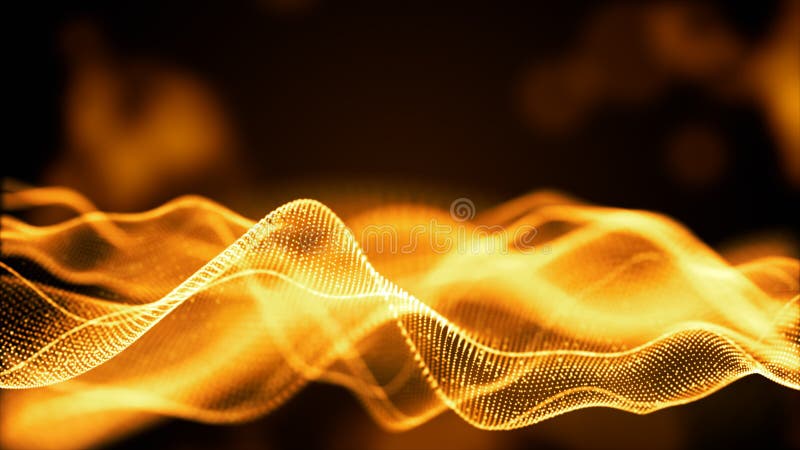 Digital AI Particles Forming Brain Structure in Air. AI Themed ...