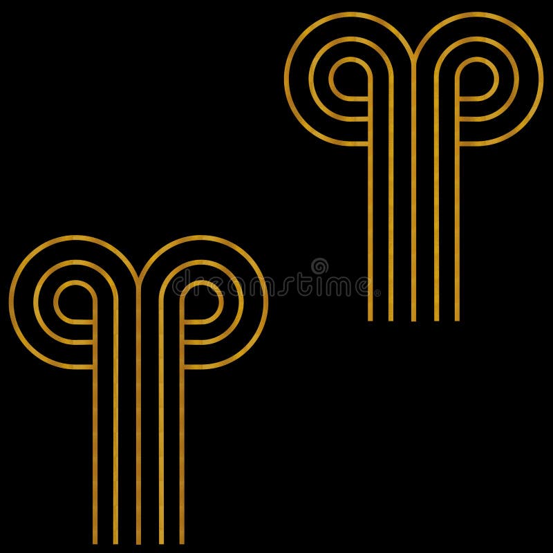 Gold Color Pattern, Square Format with High Resolution and Definition ...