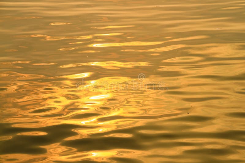 Gold color Ripple stock photo. Image of wave, reflection - 30649948