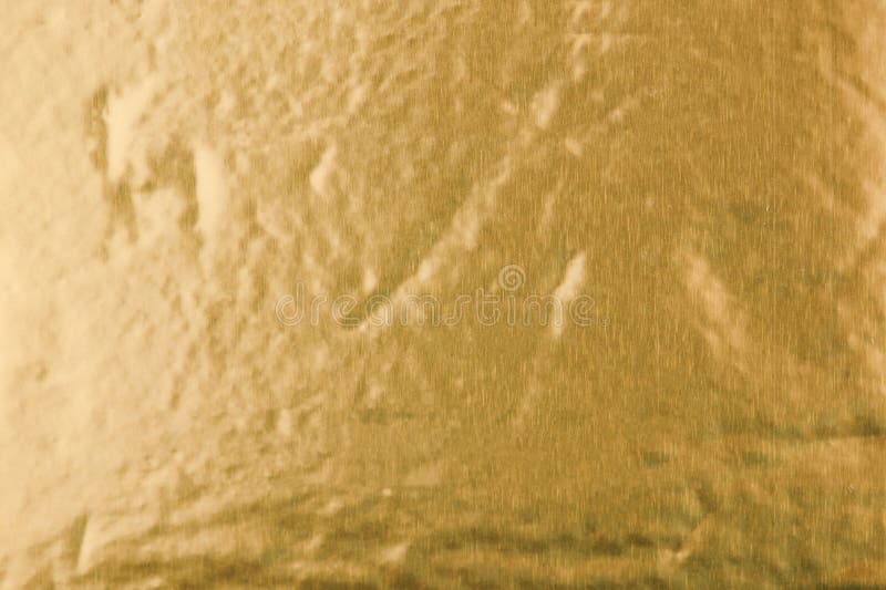 Gold Color Shiny Metallic Surface Stock Photo - Image of alloy ...