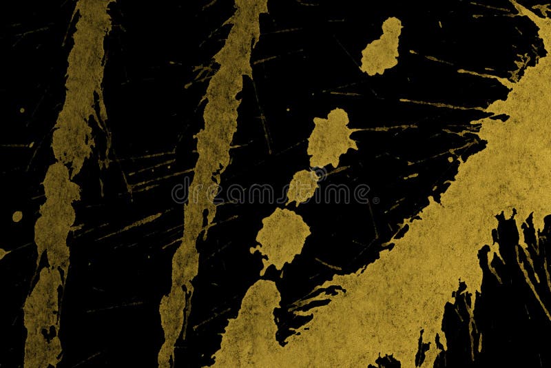 Gold Color Splash Background Stock Image - Image of background, grunge ...