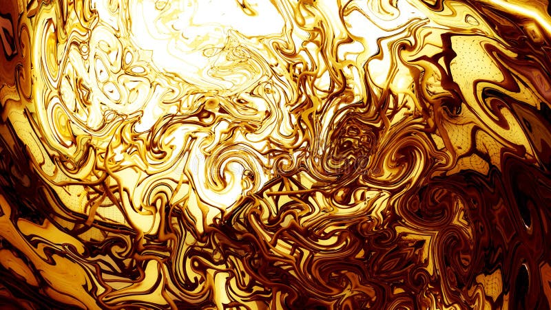 Gold Colored Textured Abstract Art Background Stock Illustration ...