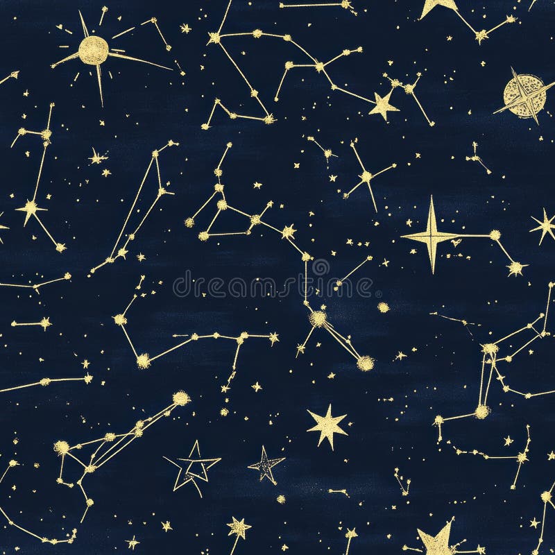 Navy Gold Celestial Pattern Stock Illustrations – 72 Navy Gold Celestial Pattern Stock ...