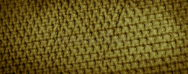 Gold Cotton Fabric with an Interesting Pattern Stock Photo - Image of ...