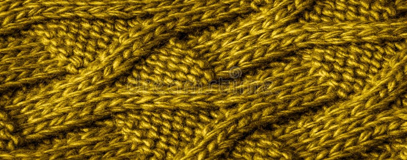 Gold Cotton Fabric with an Interesting Pattern Stock Photo - Image of ...