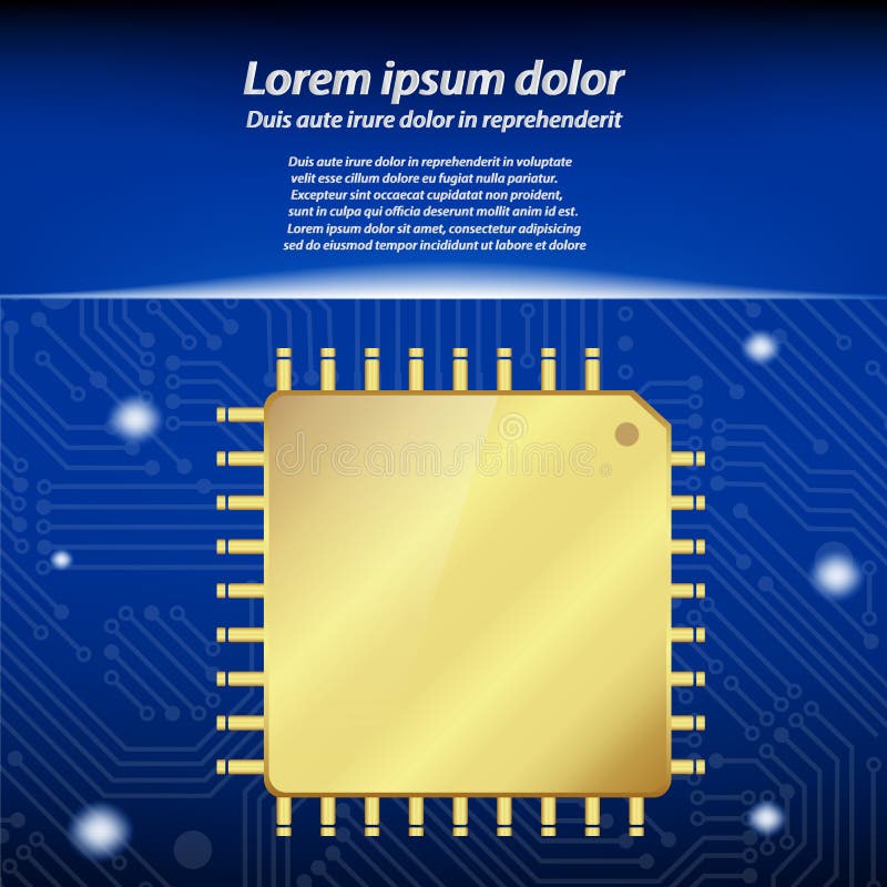 Gold Circuit Board Stock Illustrations – 2,788 Gold Circuit Board Stock ...