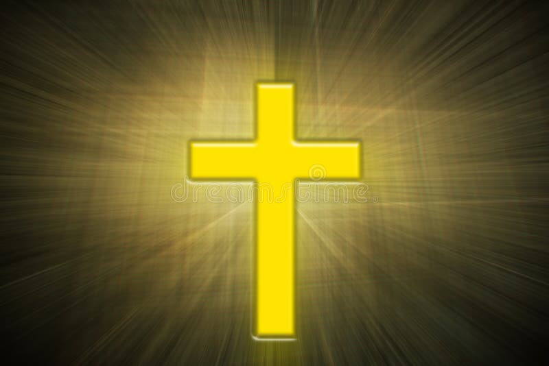 Cross and rays stock illustration. Illustration of artistic - 21189035
