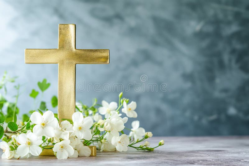 Gold Baptism Cross Stock Illustrations – 749 Gold Baptism Cross Stock ...
