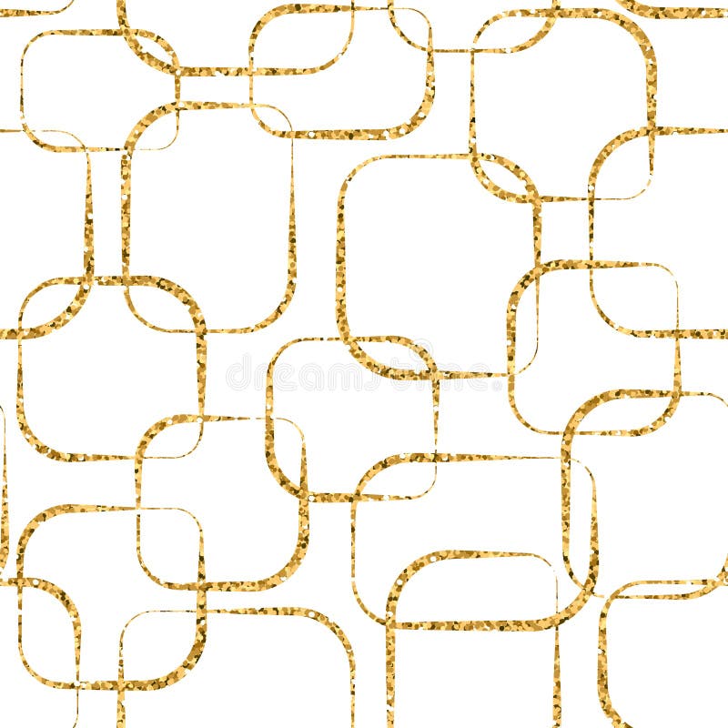 Gold Crossing Circled Rectangles Seamless Pattern White Stock Vector ... Gold Crossing Circled Rectangles Seamless Pattern White Stock Vector ...