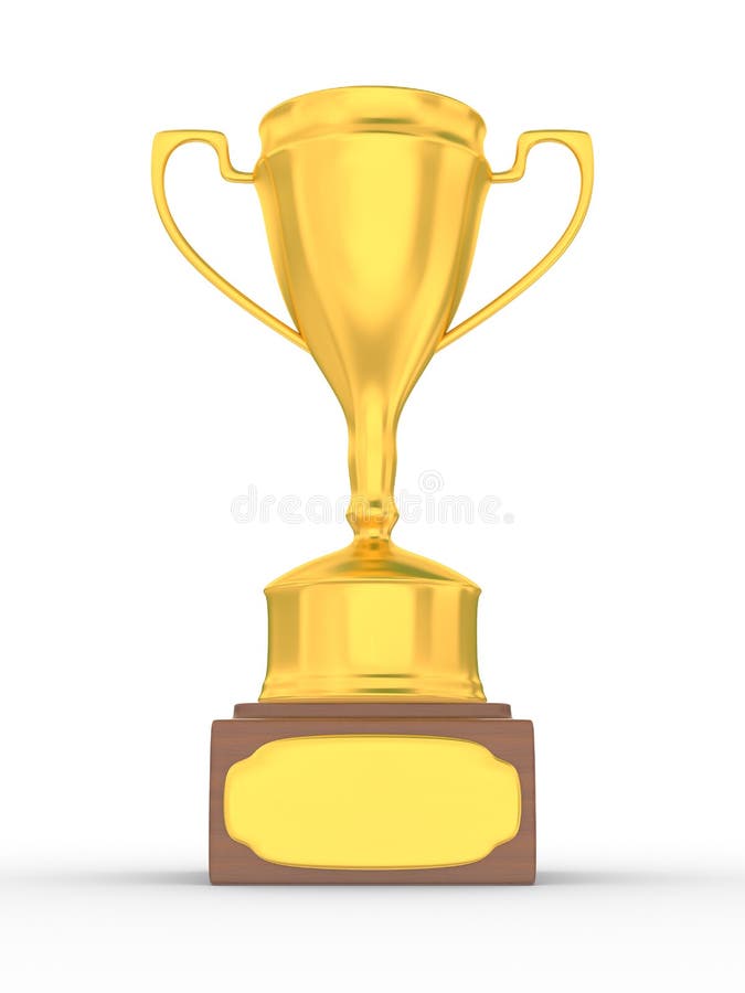 Gold(en) cup stock vector. Illustration of sports, incentive - 18527526