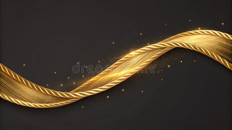 Curved Gold Line Stock Illustrations – 6,749 Curved Gold Line Stock ...