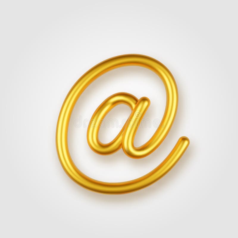 Gold Email Logo Stock Illustrations – 451 Gold Email Logo Stock ...