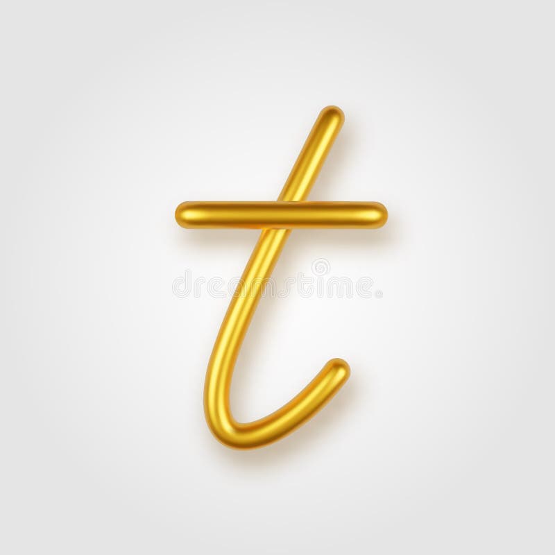 Gold 3d Letter T Stock Illustrations – 439 Gold 3d Letter T Stock ...