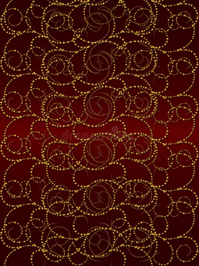 Dark Red Vintage Background