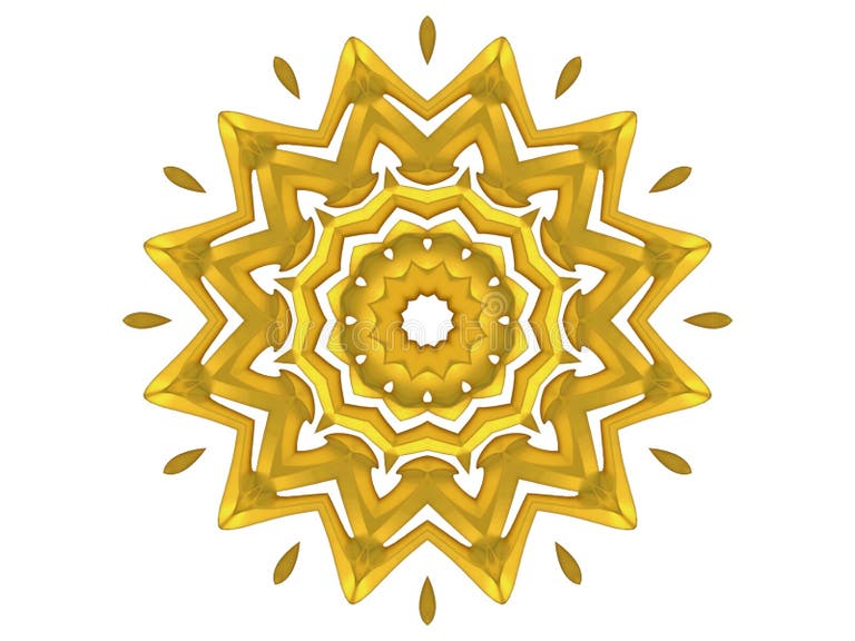Gold Decorative Sun Pattern Stock Illustrations – 4,562 Gold Decorative ...