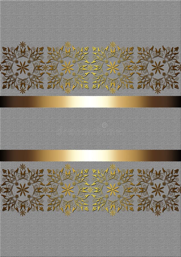 Gold Textured Ribbons Stock Illustrations – 241 Gold Textured Ribbons ...