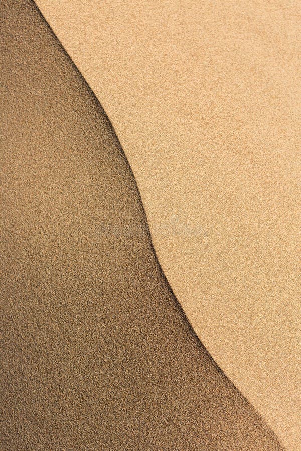 Gold Desert into the Sunset. Sand Texture Stock Photo - Image of ...