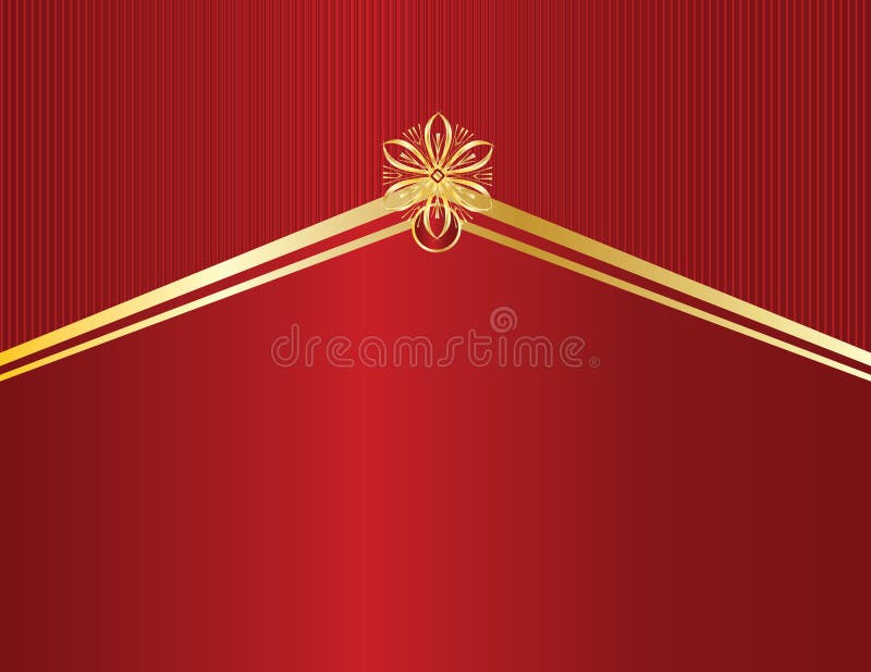 Gold Design Red Line Backgr Stock Illustrations – 5 Gold Design Red ...