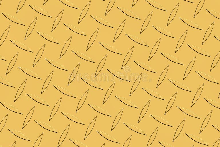 Gold diamond plate texture stock illustration. Illustration of chrome ...