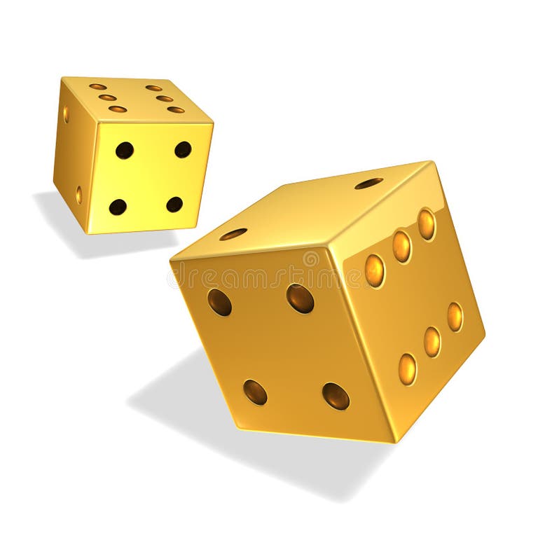 Gold Dice Stock Illustrations – 7,132 Gold Dice Stock Illustrations ...